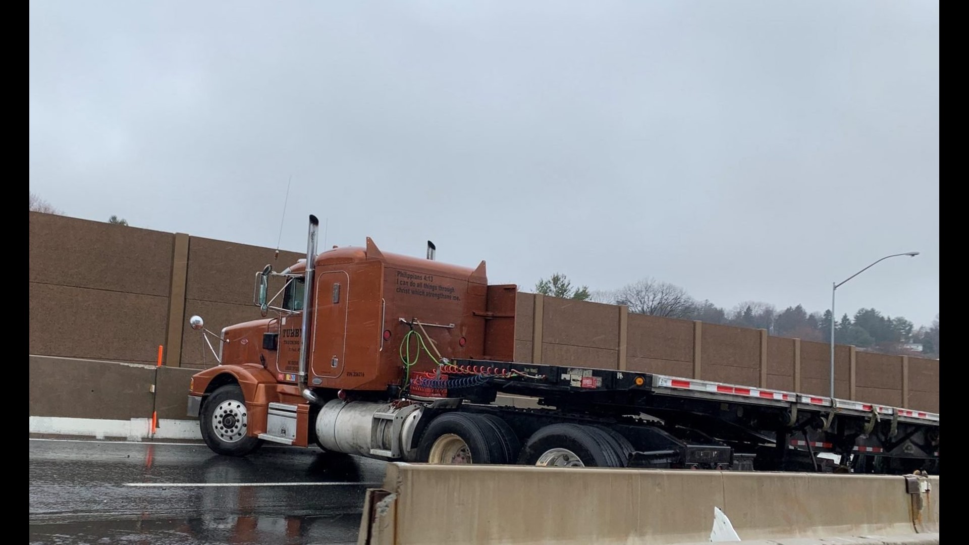 Update: Jackknifed tractor trailer crash on I-83 has been cleared; residual delays are expected ...
