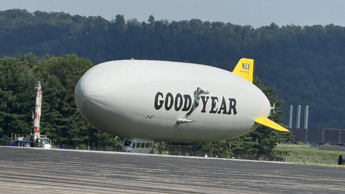 Goodyear Blimp spotted in central Pa. skies | fox43.com