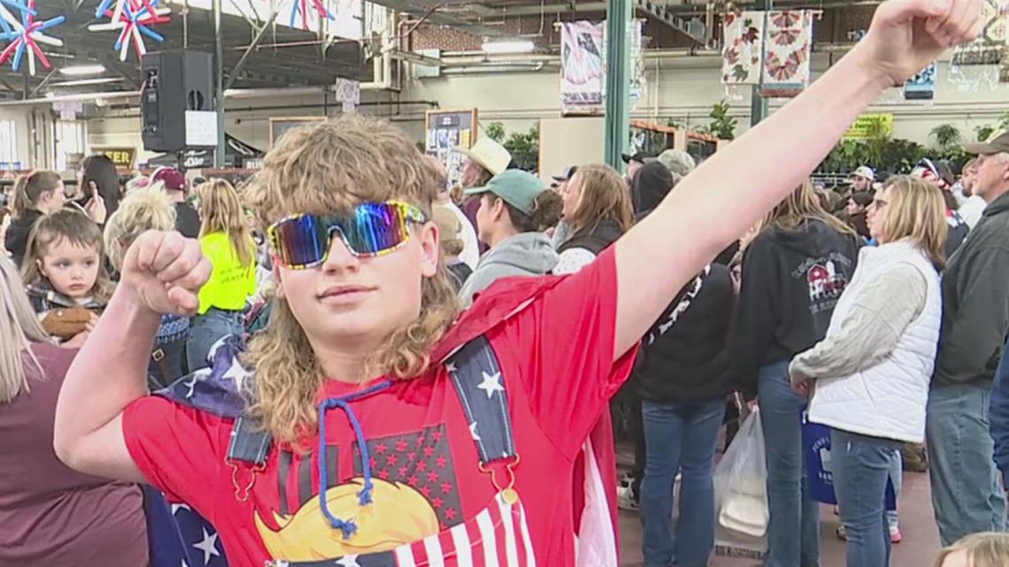 Contestants let their hair down at 3rd annual Mullet Contest | fox43.com