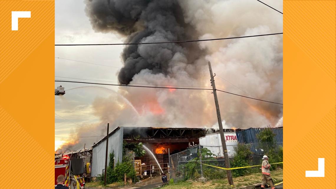 Massive fire reported in York County | fox43.com