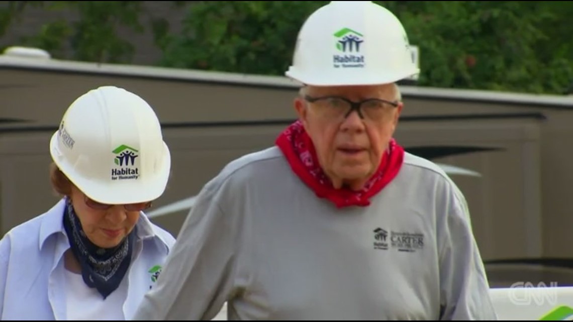 Former President Jimmy Carter’s 32-year passion project to build homes ...