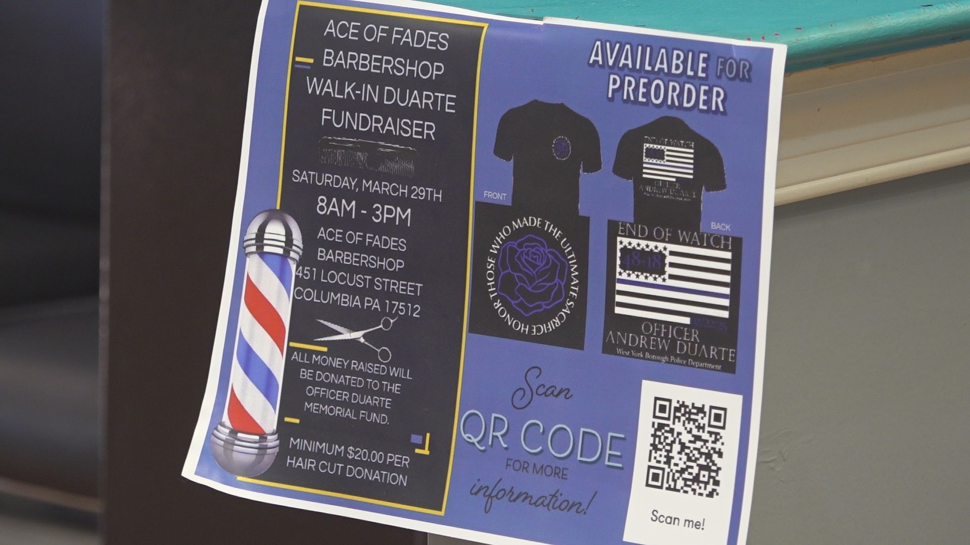 Ace of Fades Barbershop will host fundraiser on Saturday to honor ...
