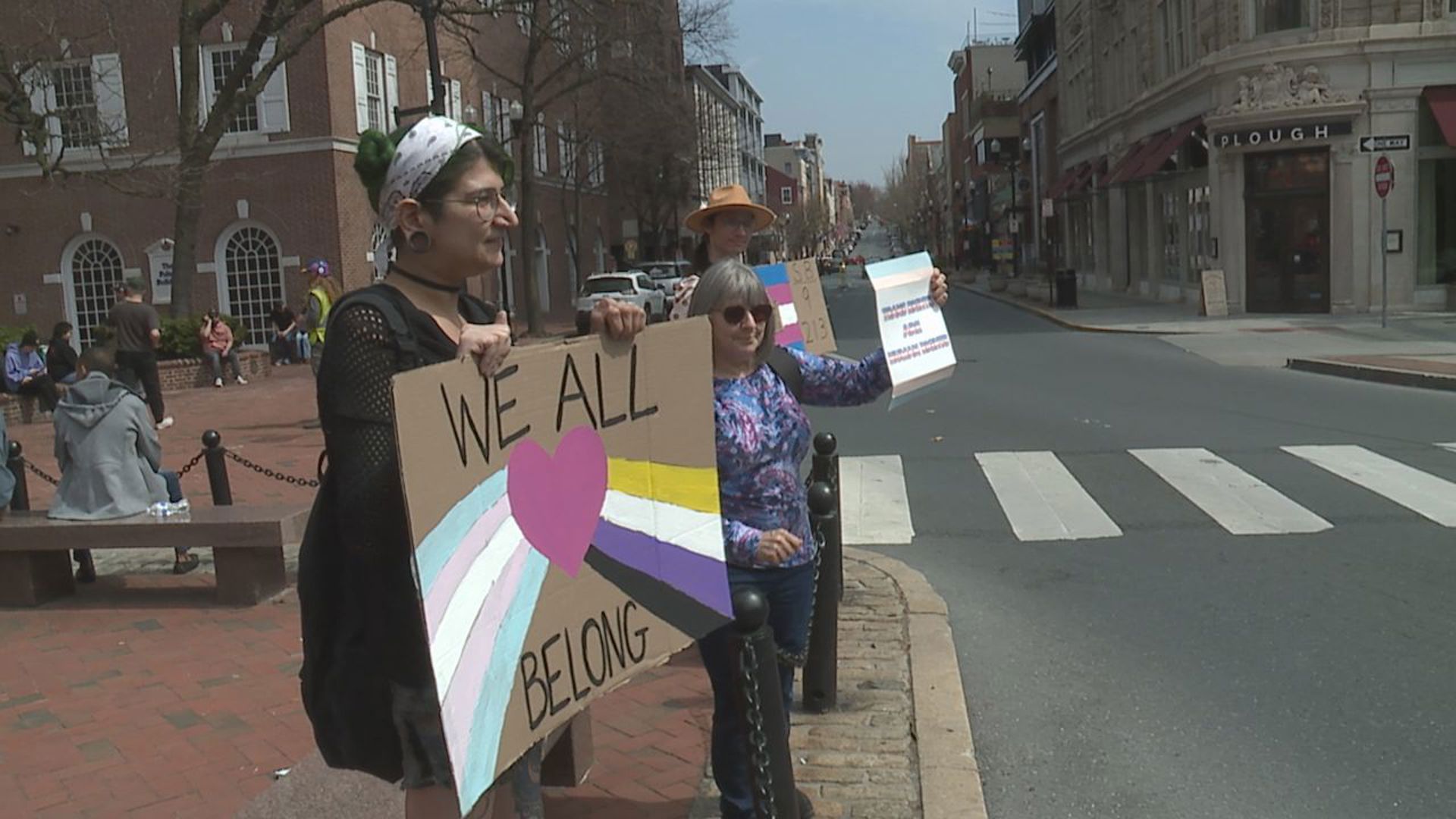 Transgender community rallies for Trans Day of Visibility in Lancaster ...