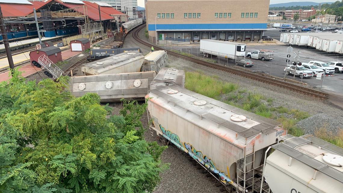 Norfolk Southern train derails in Harrisburg | fox43.com