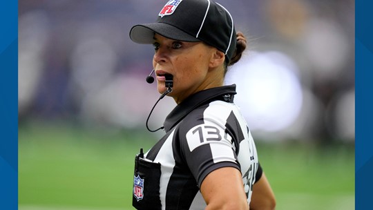 One of NFL's female officials speaks on making it to NFL | fox43.com