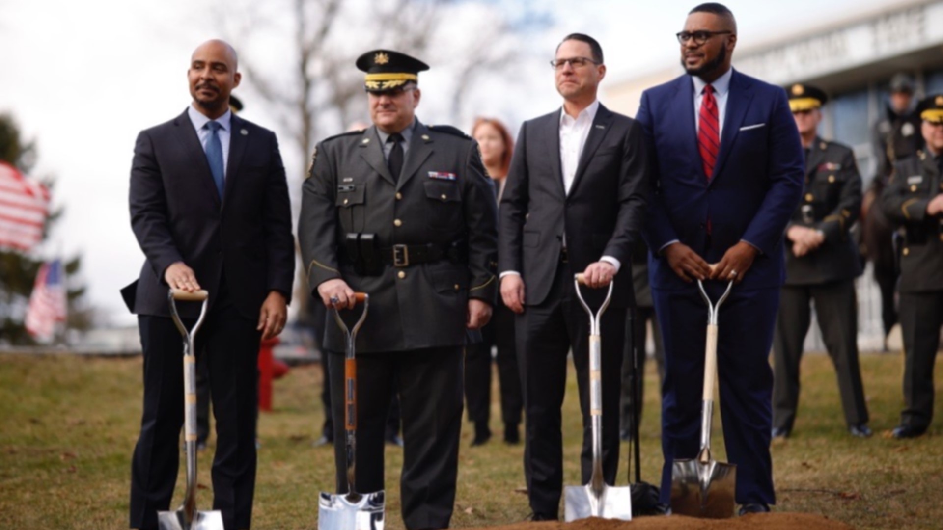 Gov. Josh Shapiro joins other officials at groundbreaking ceremony for ...