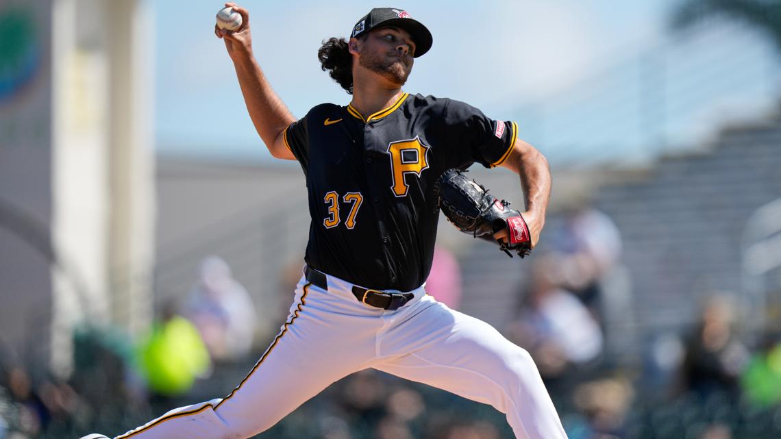 Jared Jones to miss his next spring training start because of elbow ...