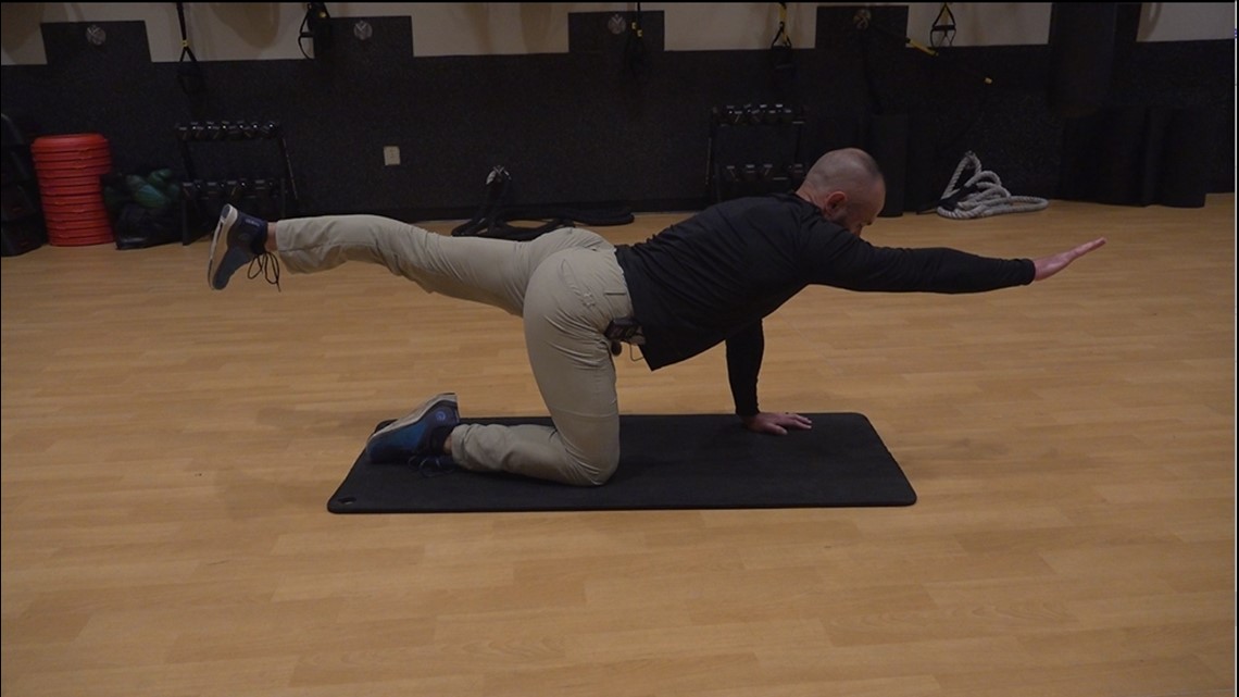 Three back stretches to help low-level pain | FitMinute | fox43.com