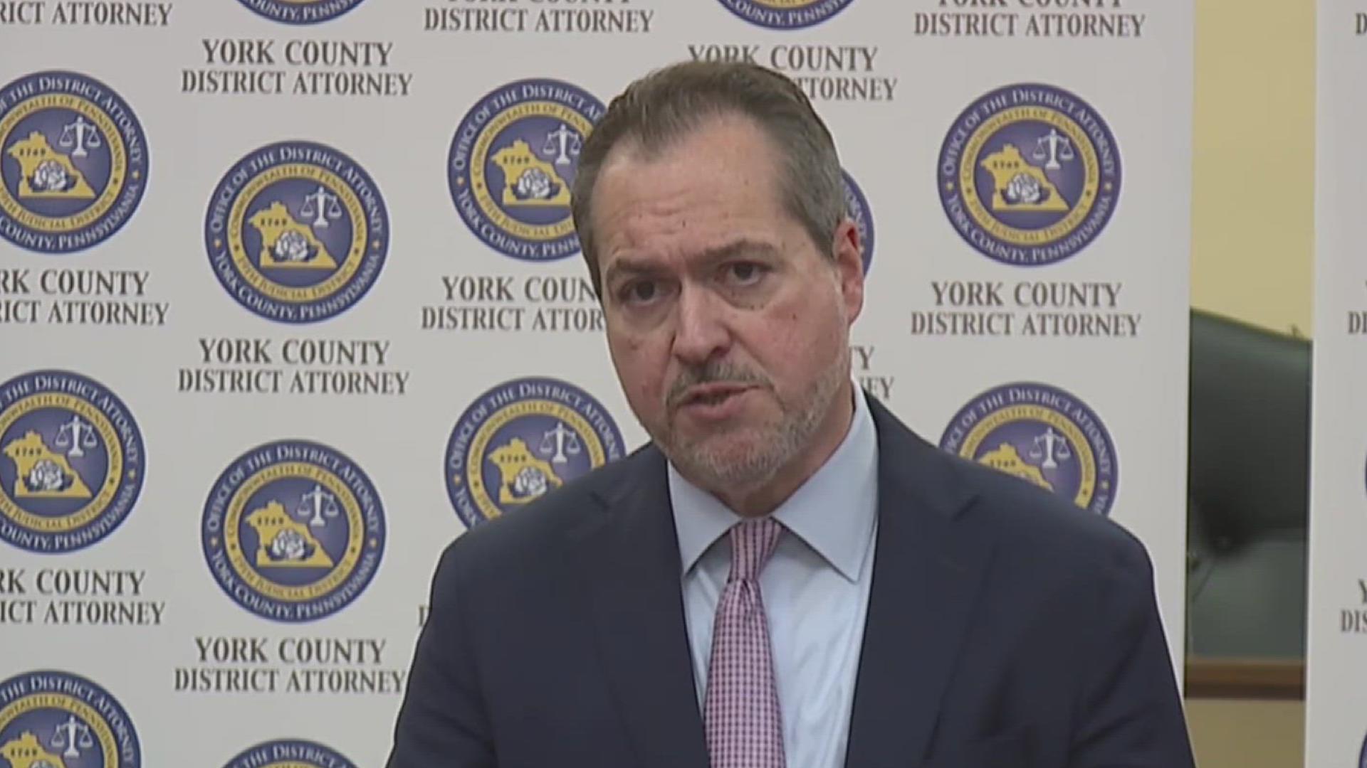 District Attorney: No charges in 2023 death of York County Prison ...