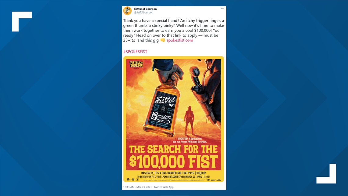 Whiskey brand puts out casting call for hand model | fox43.com