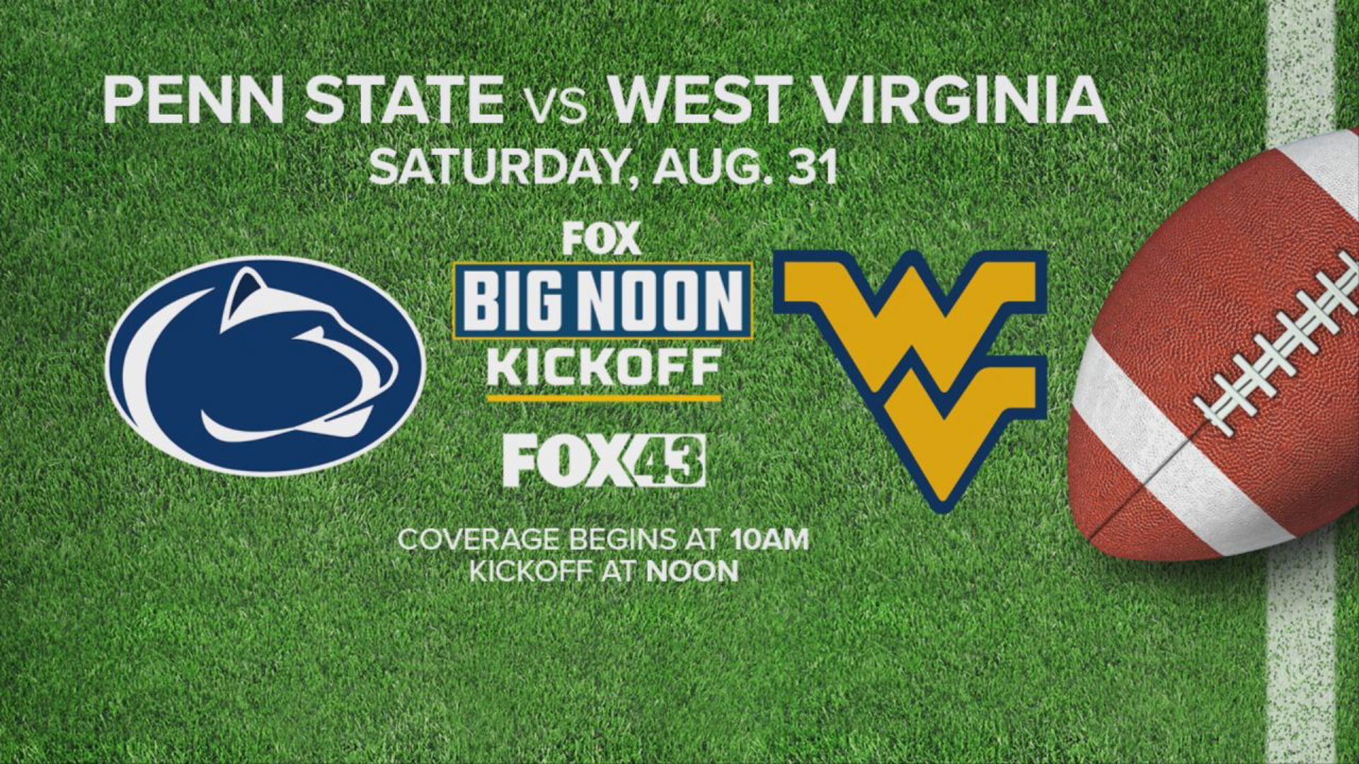 Penn State kicks off 2024 season in West Virginia | fox43.com