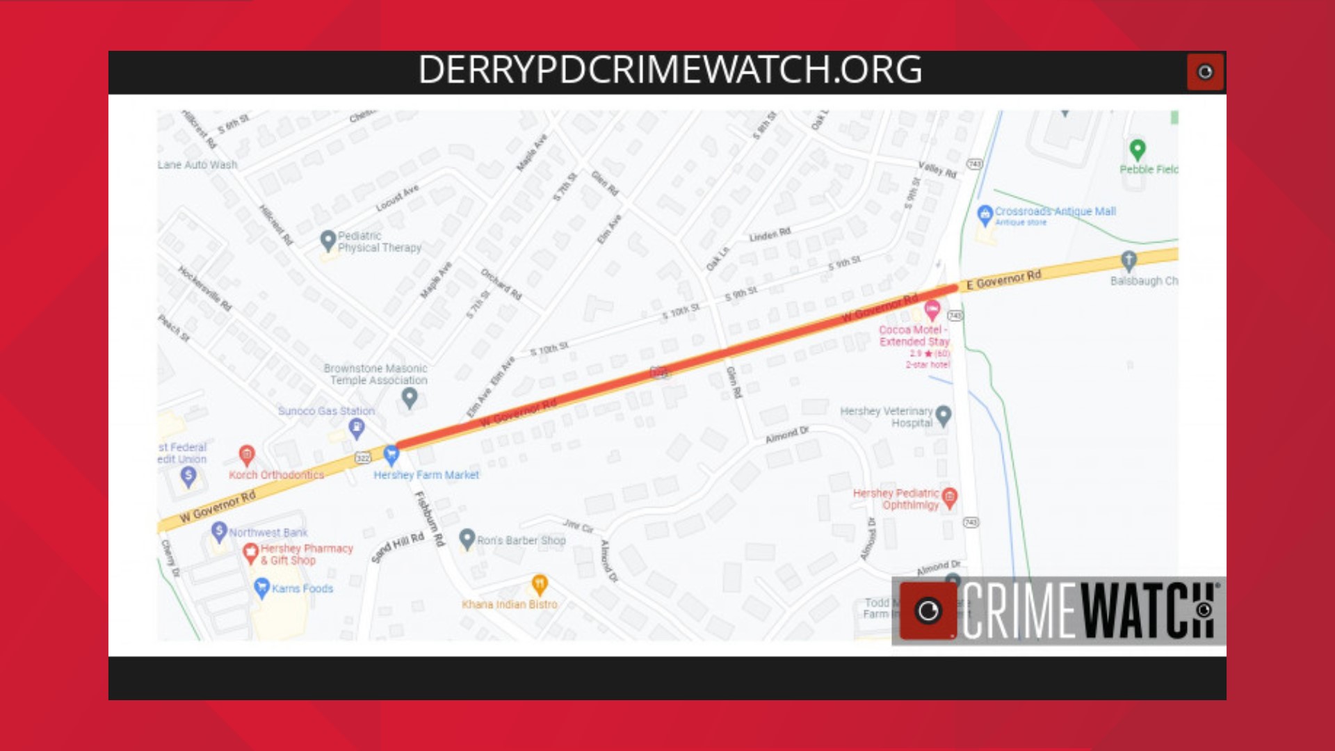 Water main break closes Dauphin County road | fox43.com