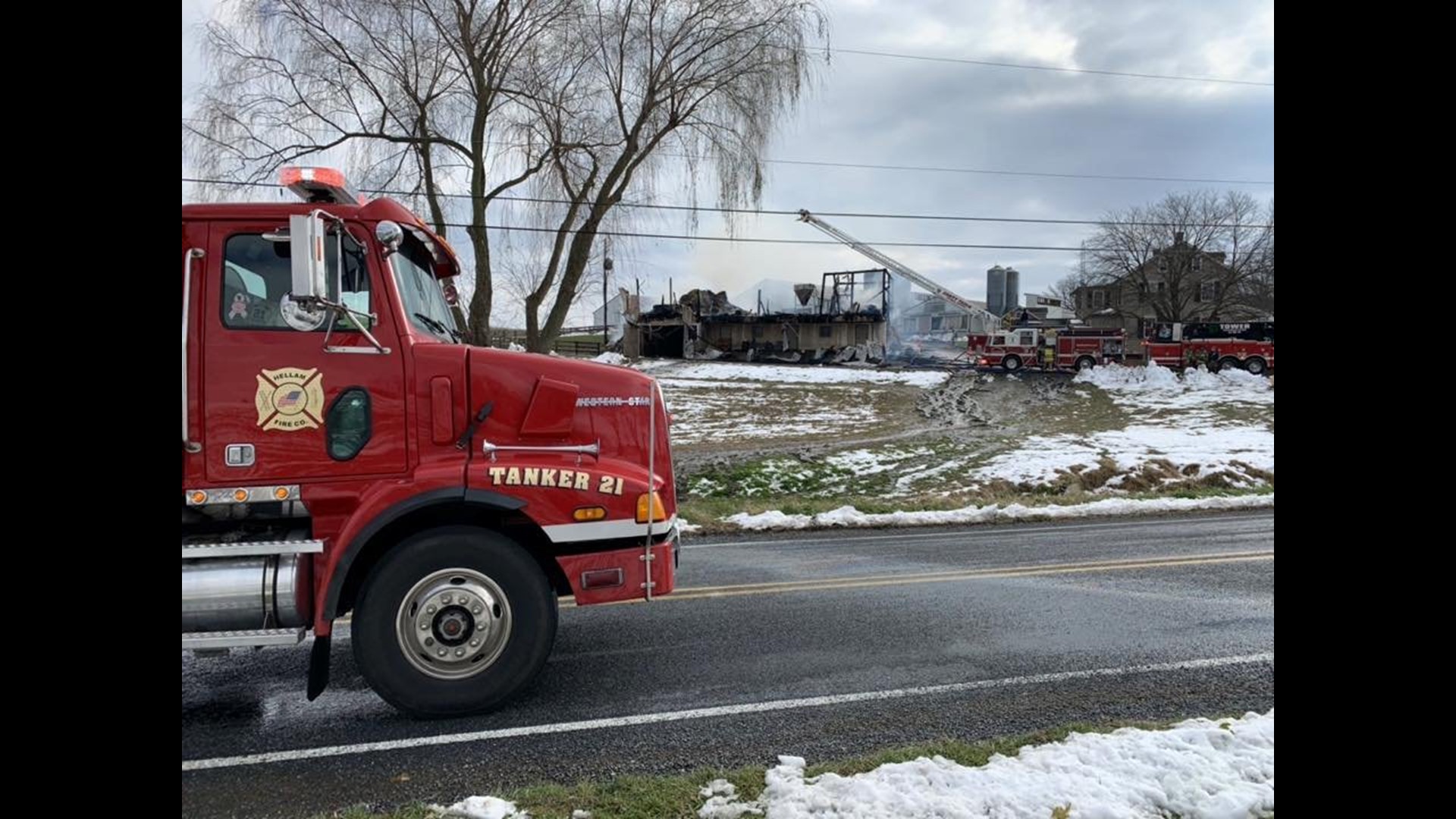 Barn fire in Manor Township | fox43.com