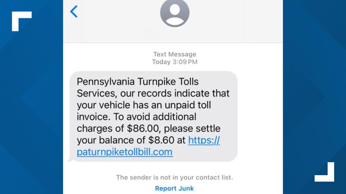 Turnpike Commission warns of smishing scam | fox43.com