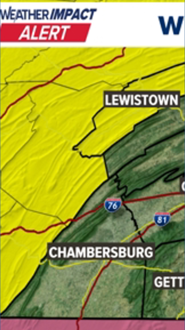 Weather Impact Alert for Sunday with another round of strong to severe ...
