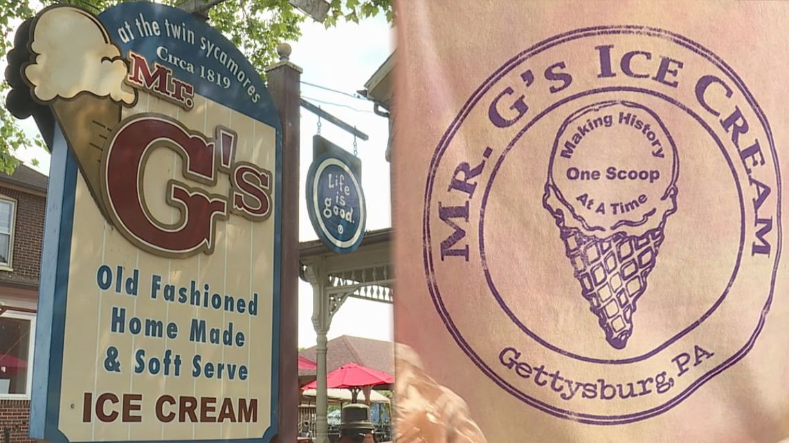 Mr. G's Ice Cream in Gettysburg has got some sweet history and success | fox43.com
