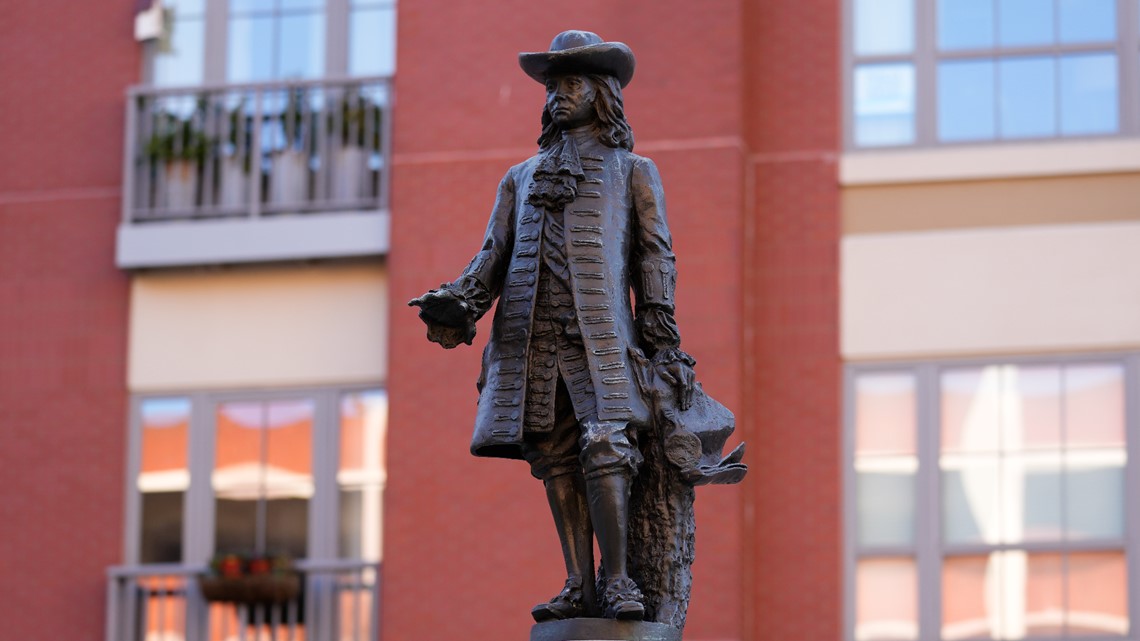 The tribes wanted to promote their history. Removing William Penn's ...