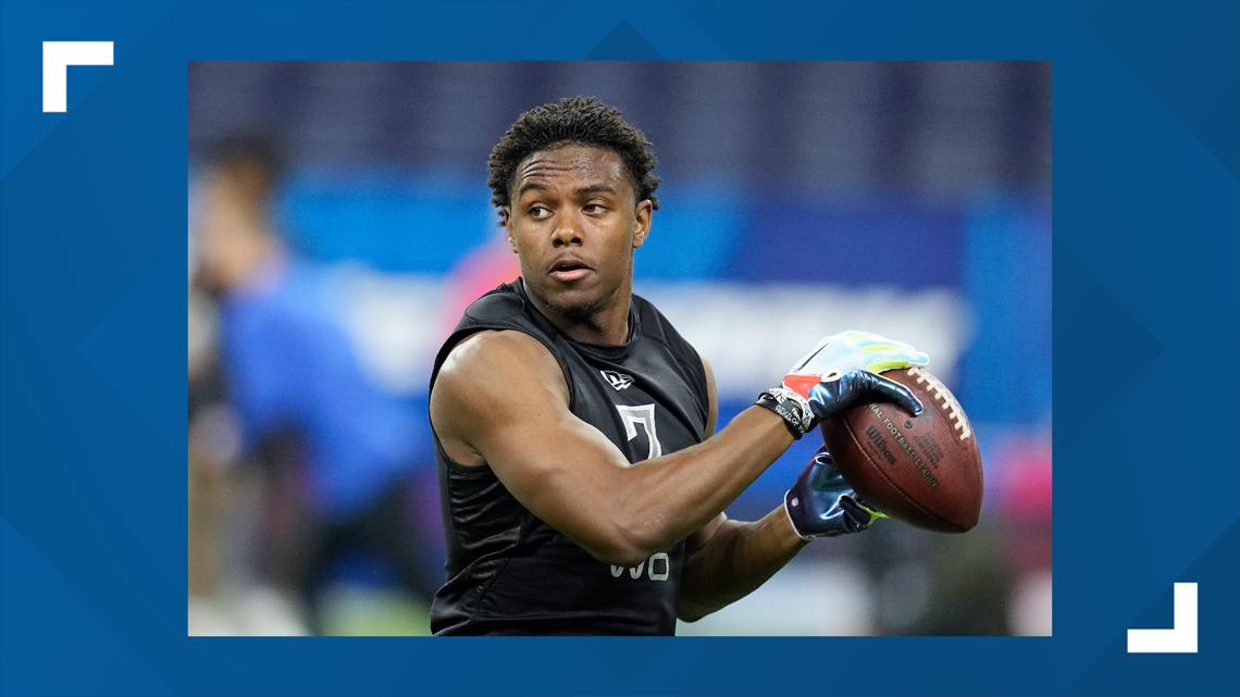 Washington selects WR Dotson 16th after trading down in draft | fox43.com