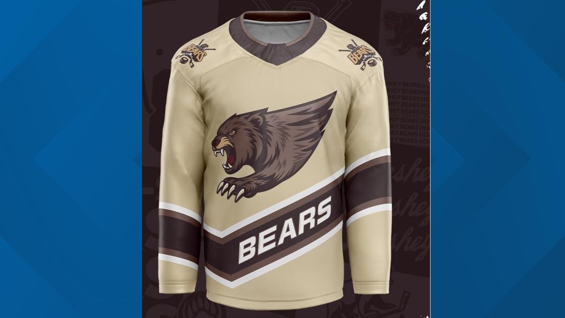 Hershey Bears unveil Screaming Bear jersey to celebrate 20 years with Capitals | fox43.com