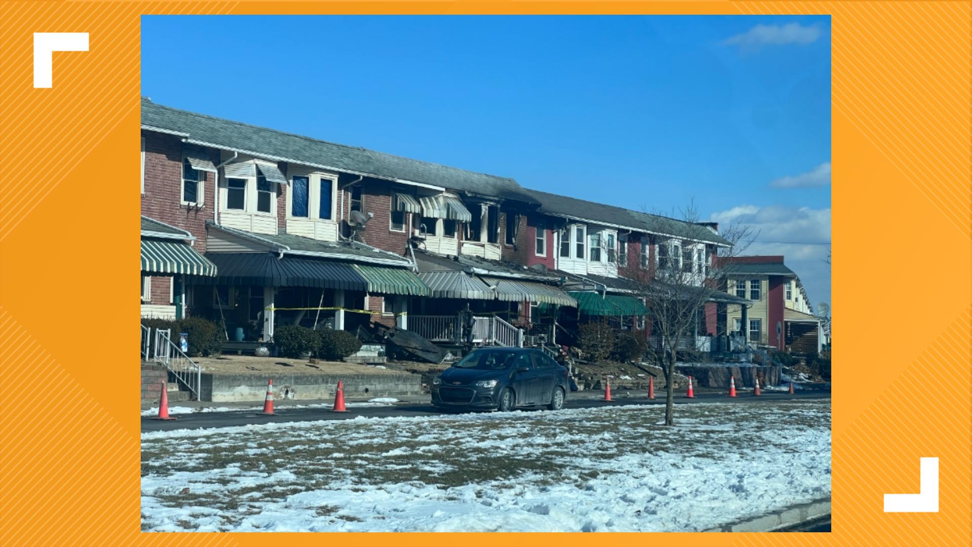 Mifflin Co. fire damages 11 rowhomes | fox43.com