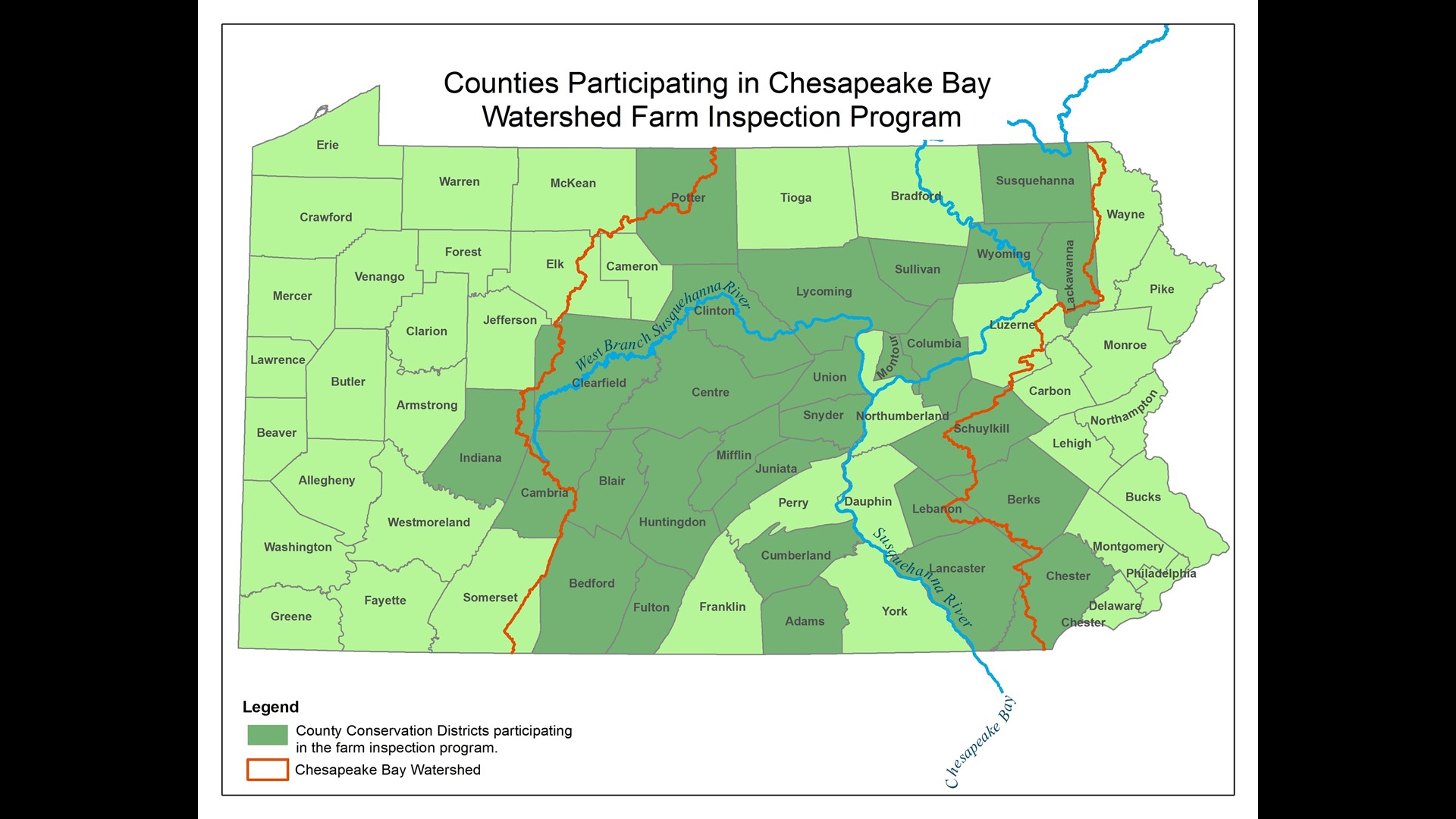 Majority of Conservation Districts in Bay Watershed agree to work with ...