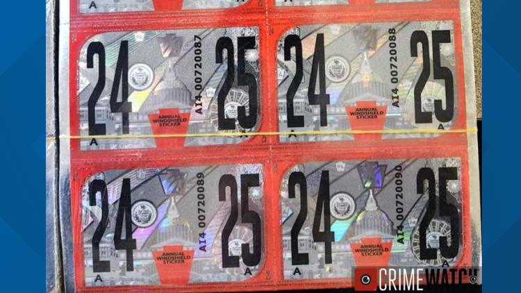 Lancaster police urge drivers of fake inspection stickers | wnep.com