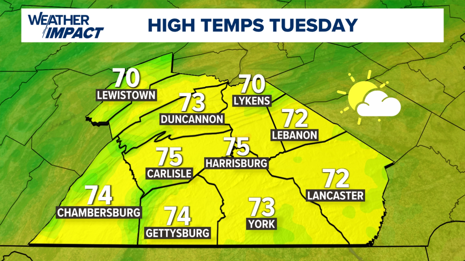 Interactive Radar for Harrisburg, York, Lancaster, Lebanon Pennsylvania ...