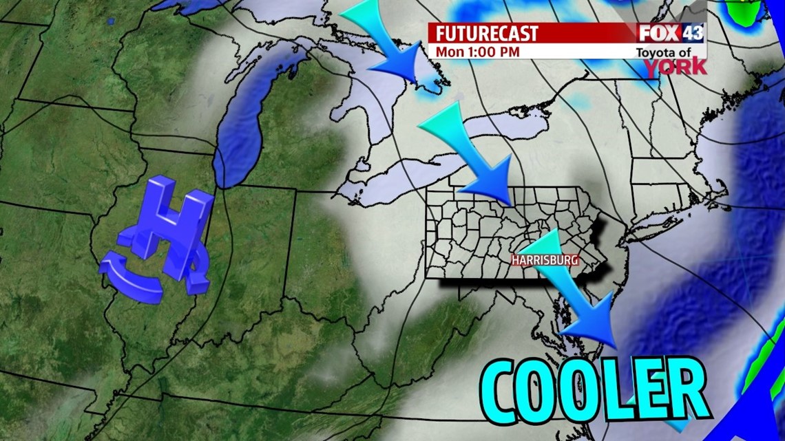 Cool air returns for fall’s arrival | fox43.com