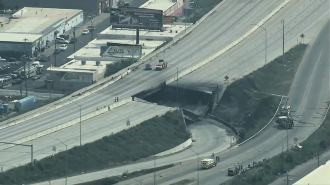 I-95 collapse reminiscent of 2013 I-81 collapse, highlights aging ...