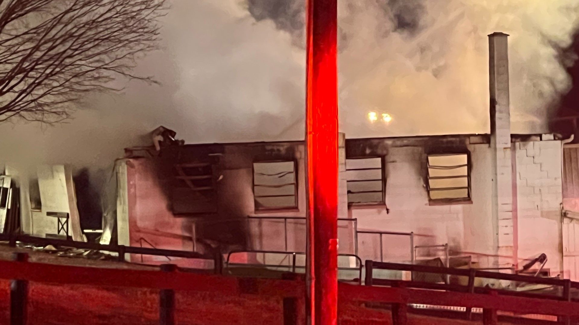 Barn fire closes Lancaster County road | fox43.com