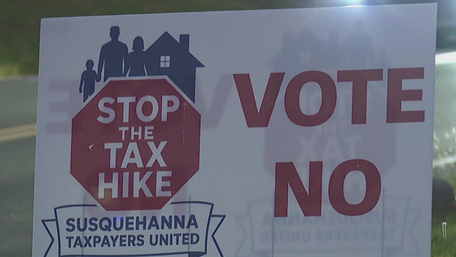 Susquehanna resident leads tax referendum 'Vote No' campaign | fox43.com