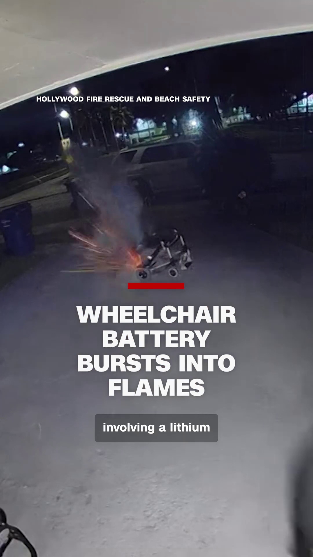 Electric wheelchair battery explodes | fox43.com