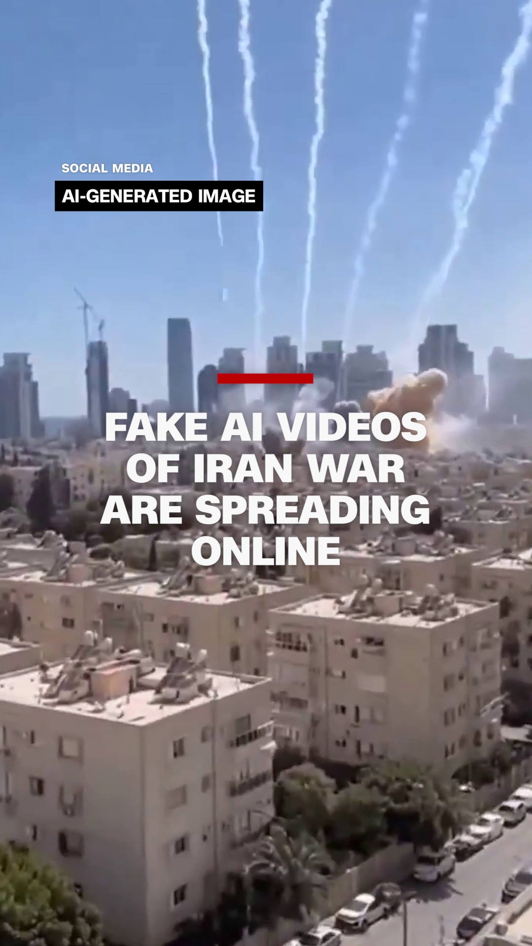 Fake AI-generated videos of war in Iran spread online | fox43.com
