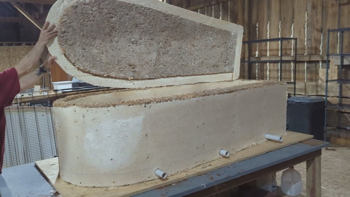 Pa. farm first in the U.S. to make biodegradable 'living caskets ...