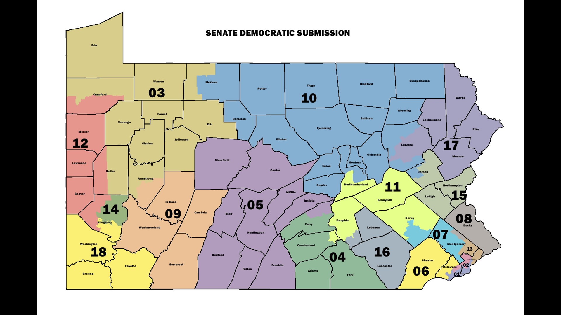 Proposed Congressional maps submitted to PA Supreme Court | fox43.com