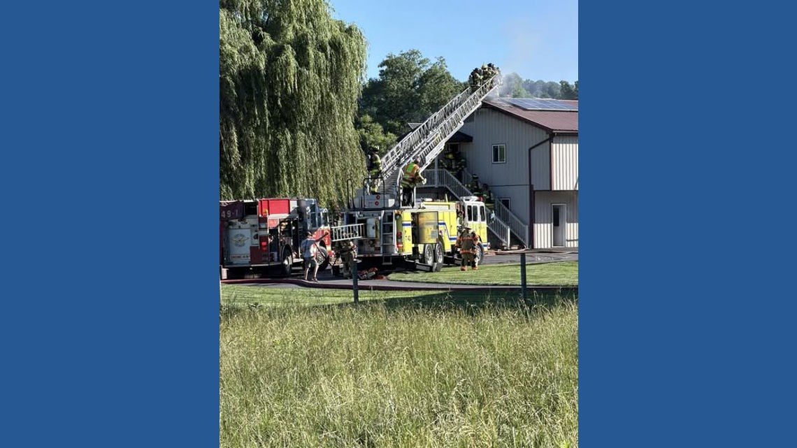 Crews respond to barn fire in Lancaster County | fox43.com