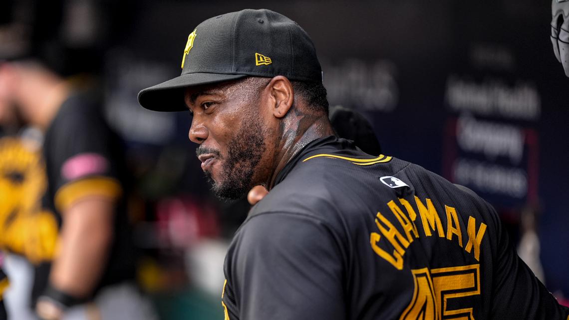 Pirates' Aroldis Chapman passes Billy Wagner's record for most career ...
