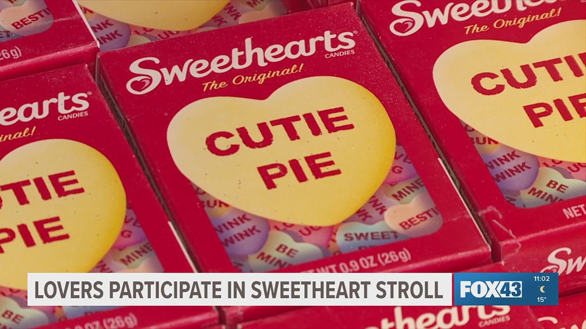 Lovers Participate in the annual Sweetheart Stroll in Carlisle Saturday ...