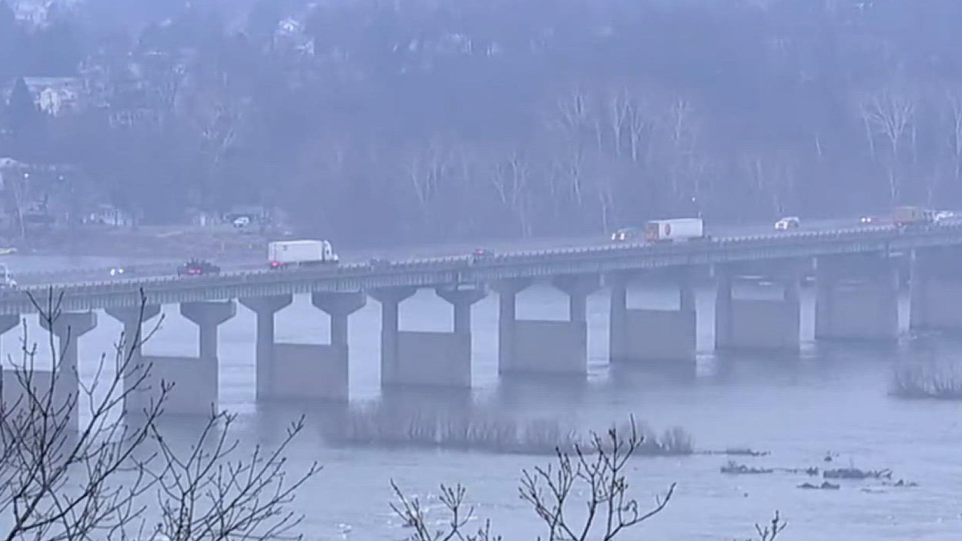 2 people hospitalized after icy conditions lead to crash on Wrights ...
