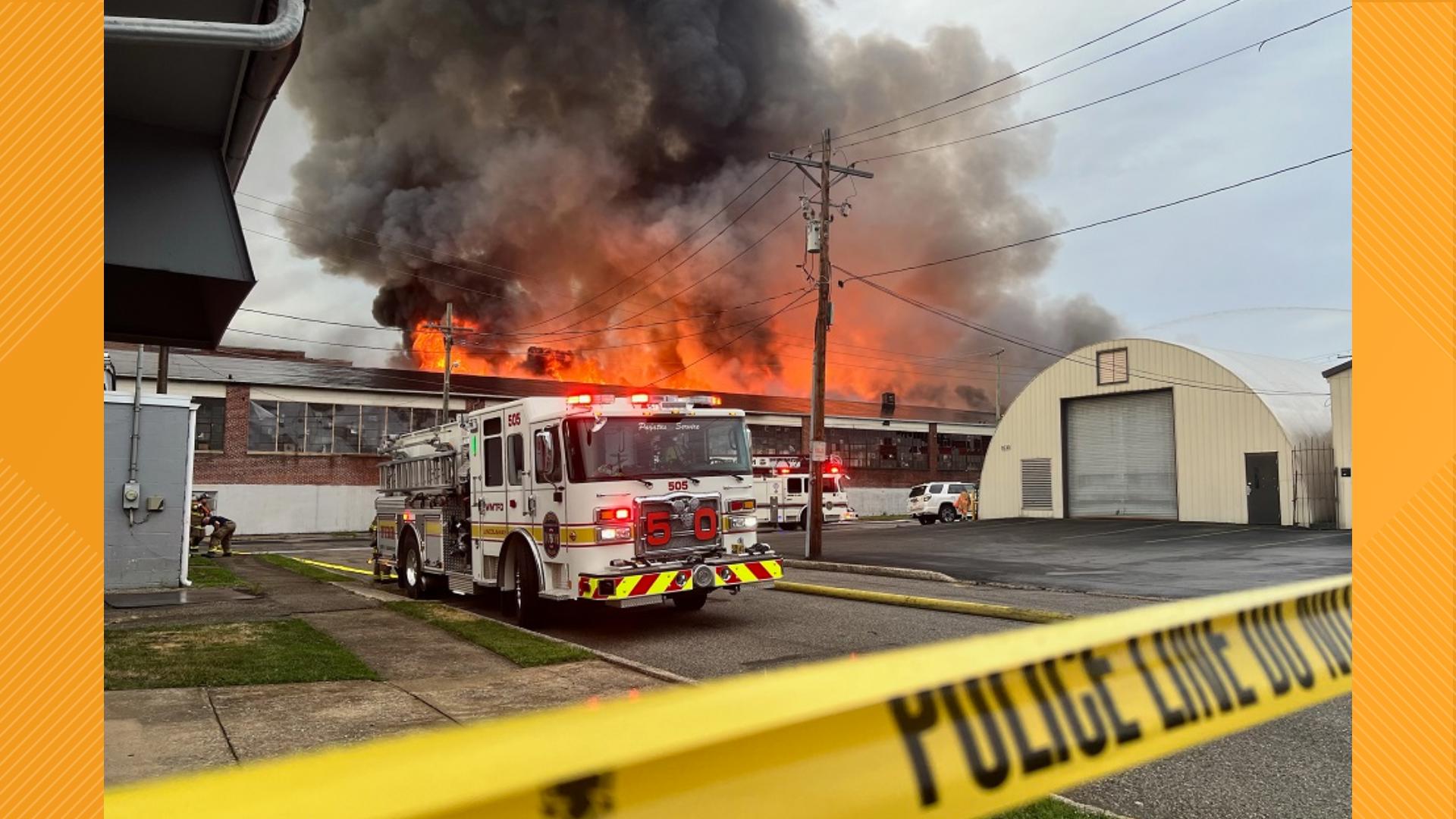 Massive fire reported in York County | fox43.com