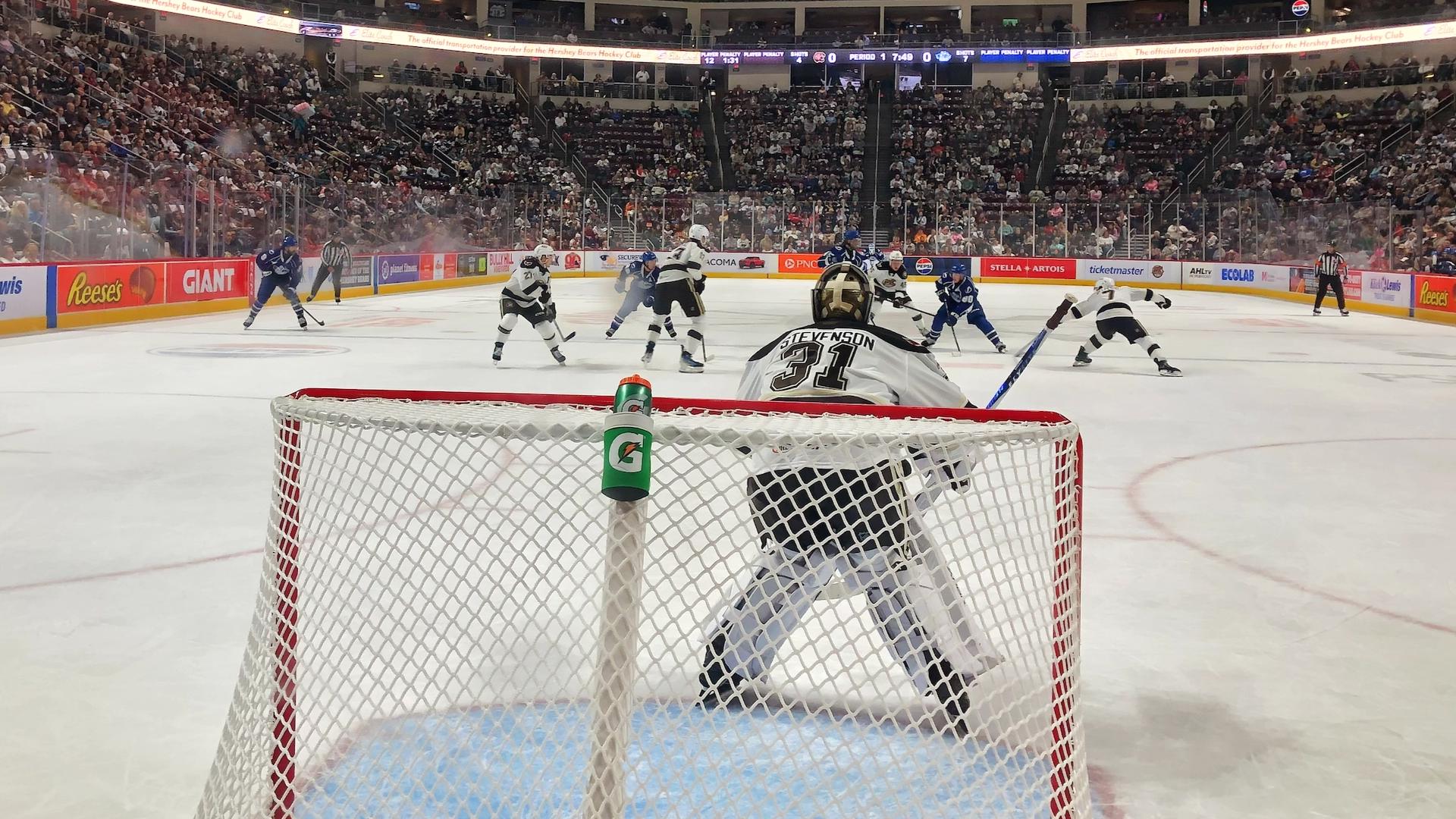 Syracuse Crunch rally with five unanswered goals to beat Hershey Bears ...
