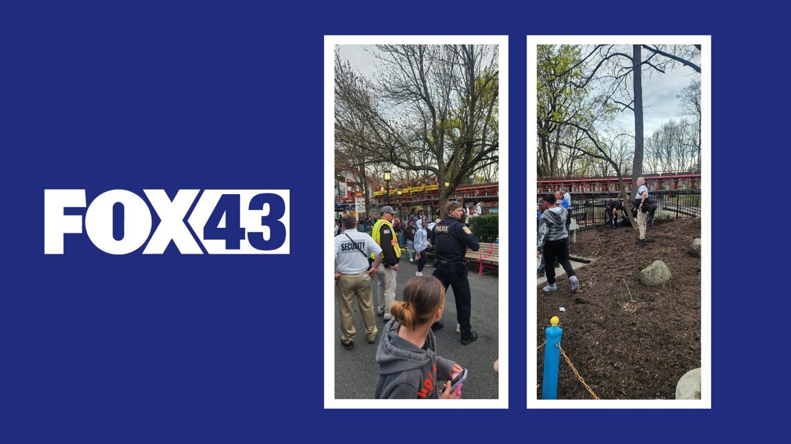 Large police presence at Hersheypark for reported fight | fox43.com