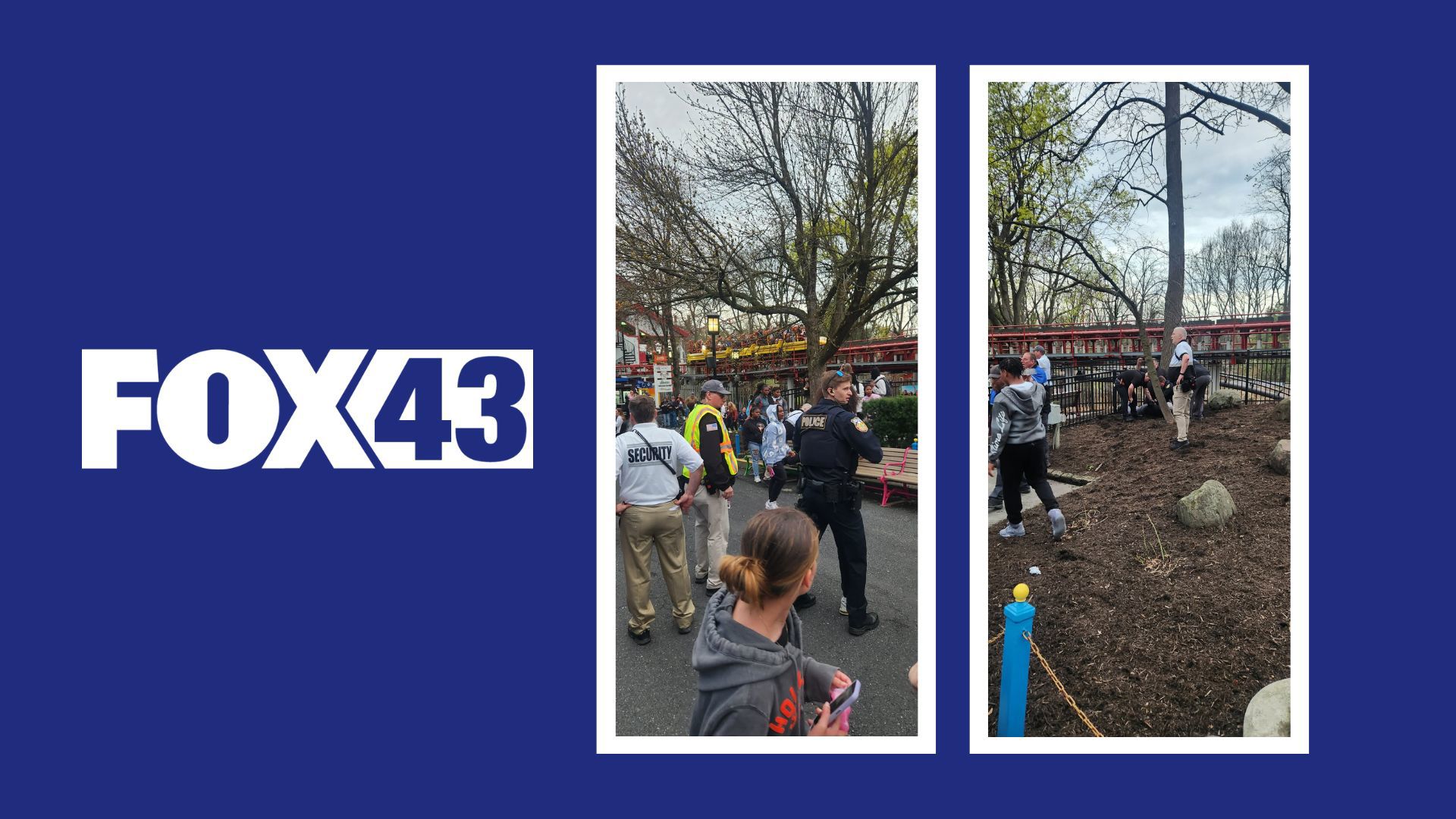 Large police presence at Hersheypark for reported fight | fox43.com