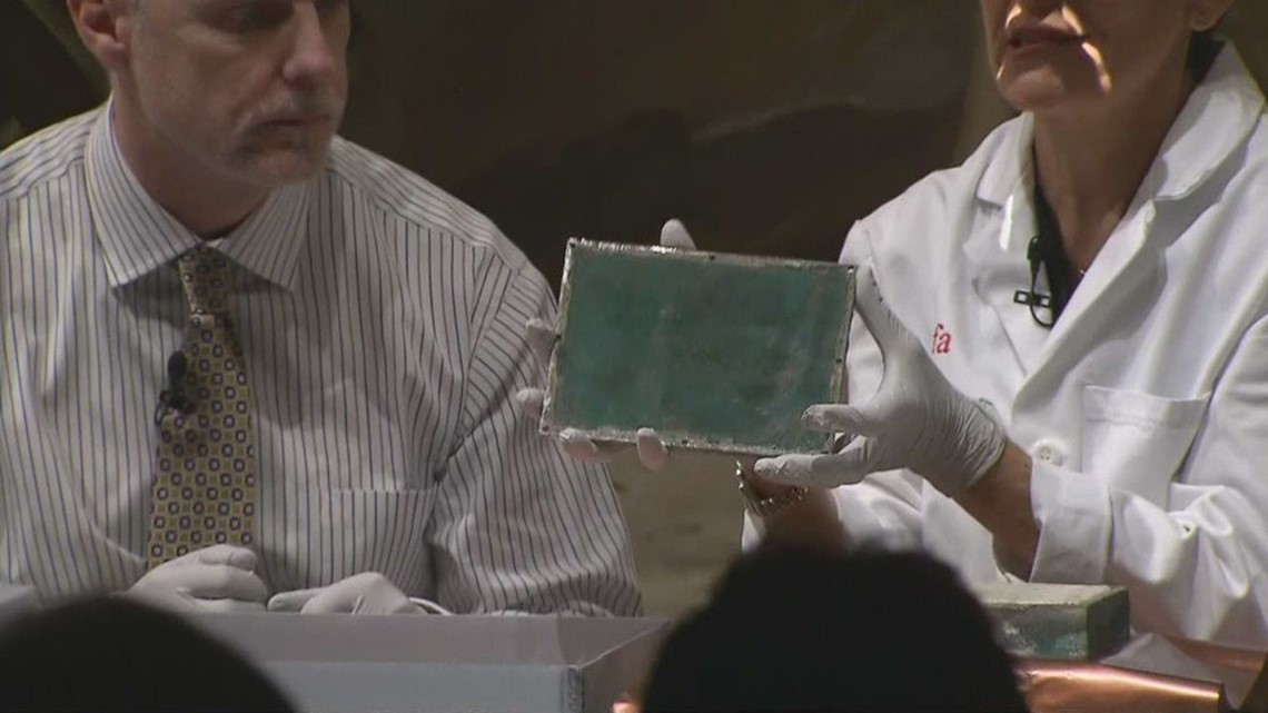 1795 Boston time capsule opened, buried by Paul Revere, Samuel Adams ...