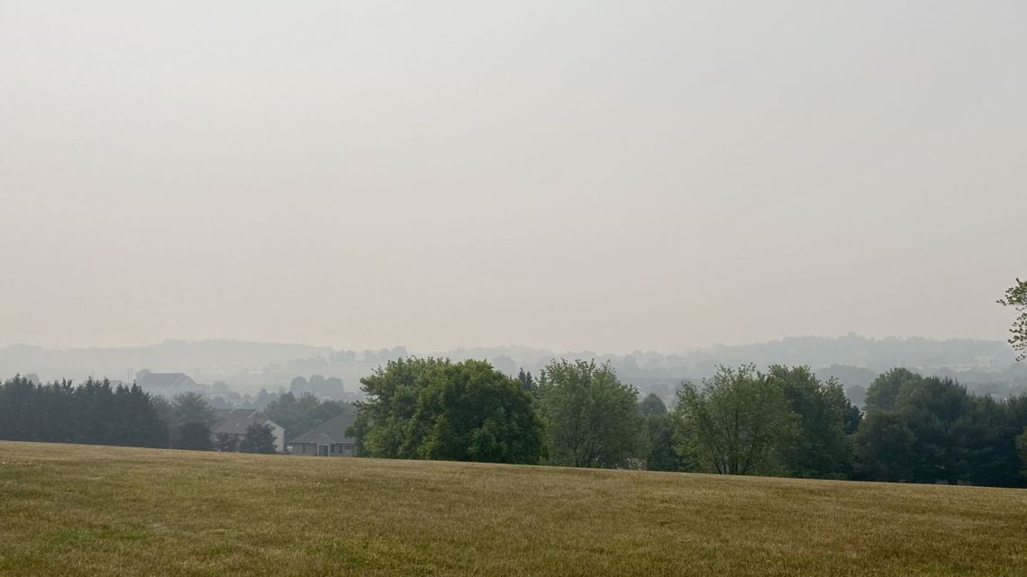 Smoke plume map | Here's how the smoke from Canadian wildfires will ...