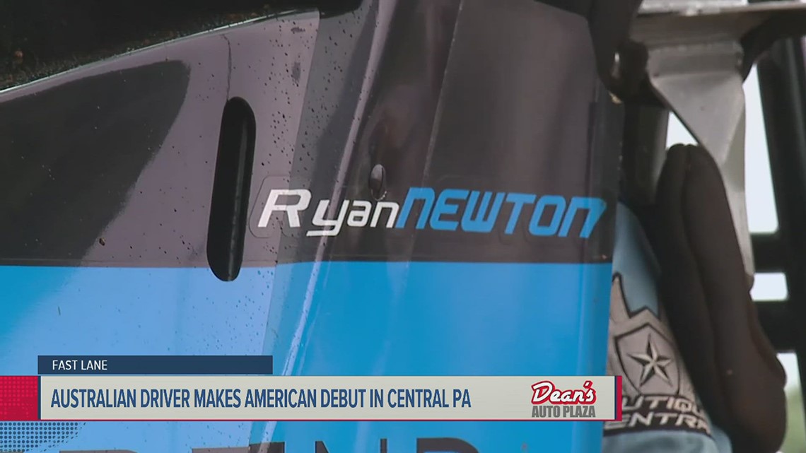 Australian driver Ryan Newton picks Central Pa. to make American debut ...