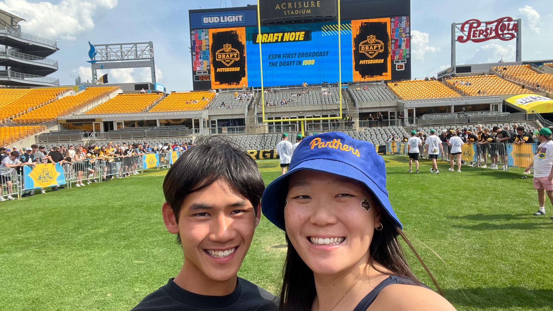 Central Dauphin senior kicks field goal of a lifetime at the NFL Draft ...