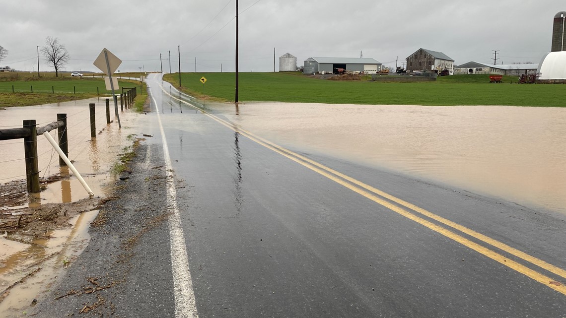 Flooding closes Lancaster County, Pennsylvania roads | fox43.com