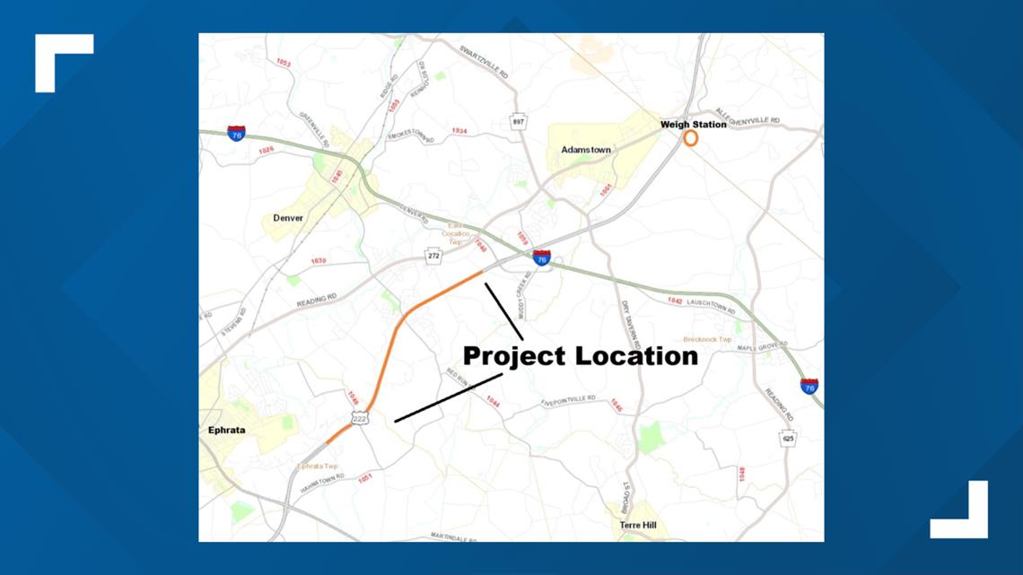 PennDOT plans Route 222 paving project in Lancaster County | fox43.com