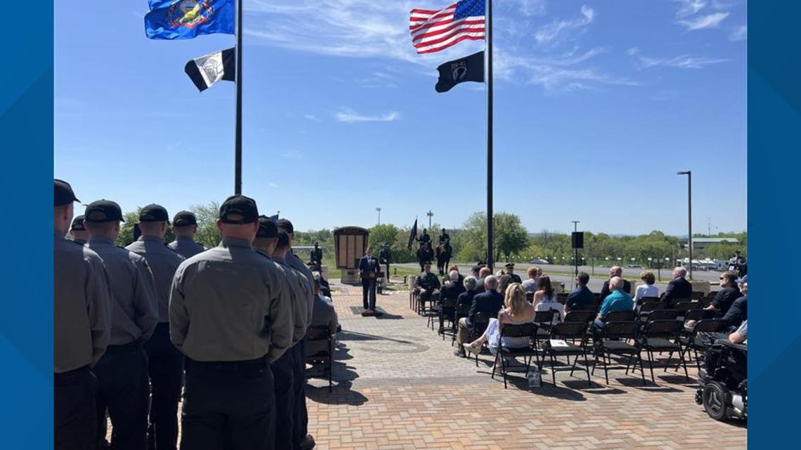 Slain Trooper Jacques Rougeau Jr. added to PSP Memorial Wall | wnep.com
